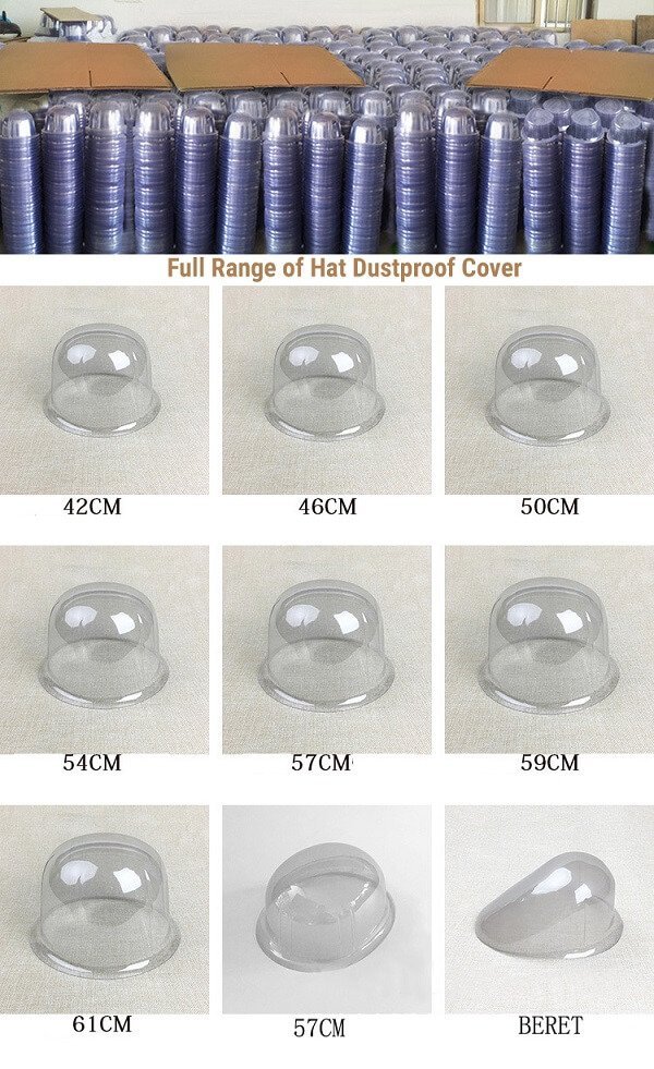 Plastic Baseball Football Cap Dustproof Hat Holder Protector - CNCAPS