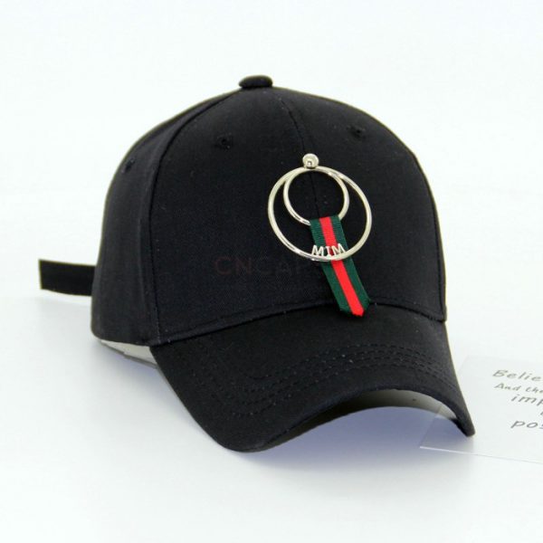 Custom Made Embroidered Removable Velcro Patch Baseball Cap