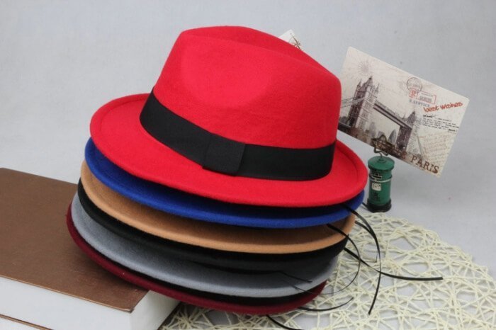 CNCAPS Wool felt hat for kids classic compact design - CNCAPS