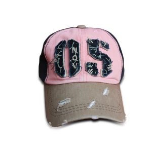 Custom Made Embroidered Removable Velcro Patch Baseball Cap
