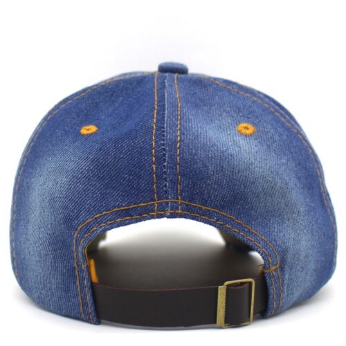 Frayed Cap Distressed Vintage Retro Baseball Hat Embroidered Logo