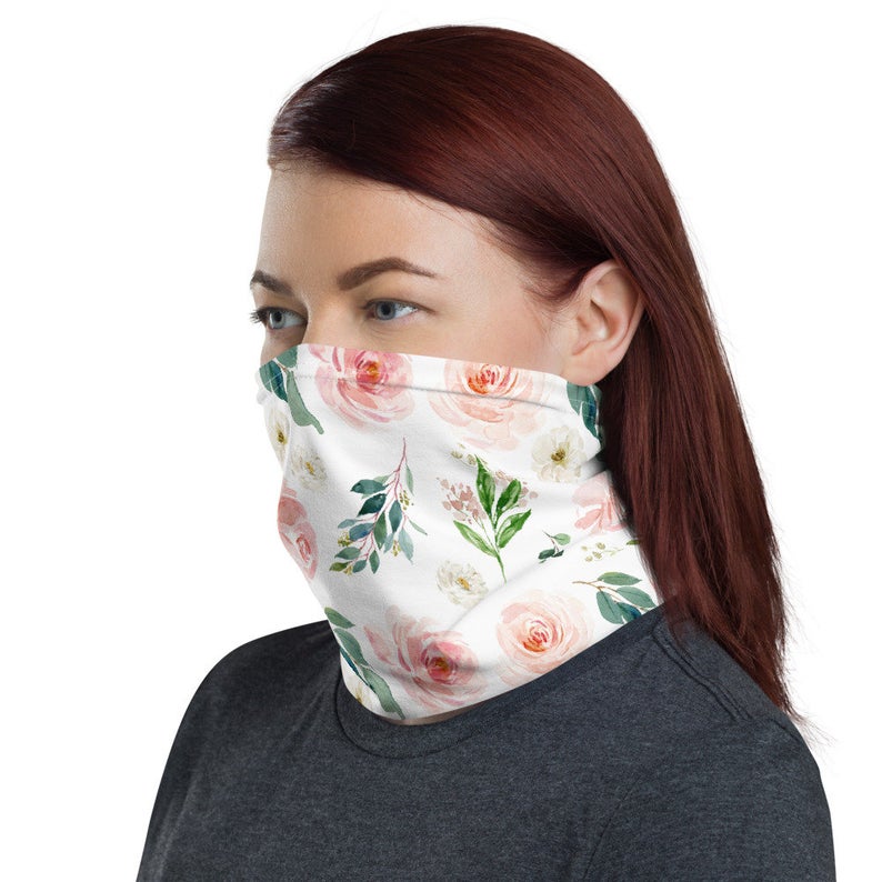 Wholesale Custom Face Print Neck Gaiter Face Mask Bandana