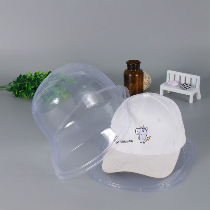 Wholesale Hat Protector Plastic Clear Baseball Cap Case Display Box